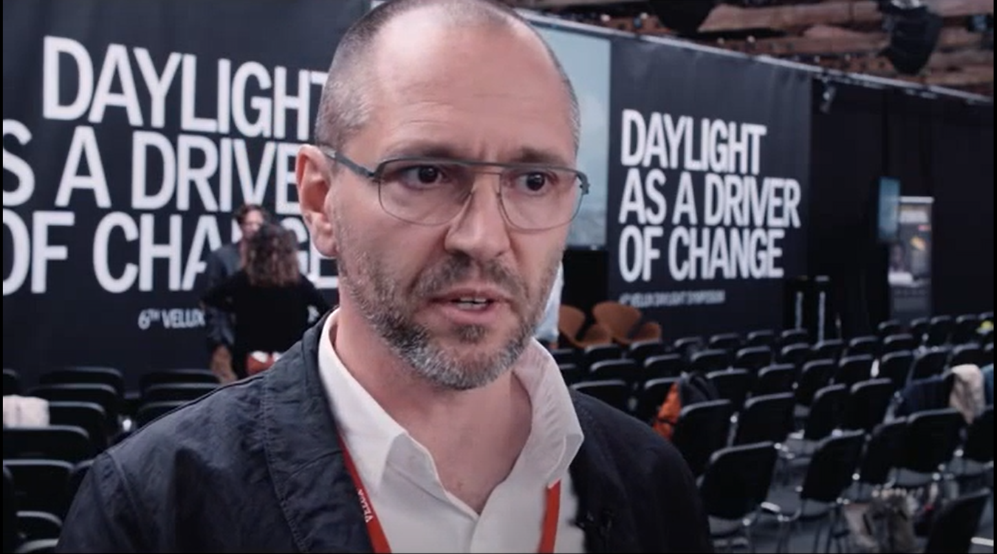 Lonn Combs at the 6th VELUX Daylight Symposium